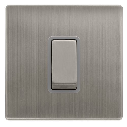 CLICK DEFINITY COMPLETE 50A INGOT 1 GANG DOUBLE POLE SWITCH – STAINLESS ...